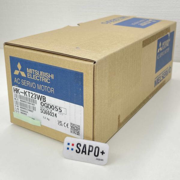 HK-KT23WB 2023年製 ACサーボモータ（低慣性・小容量・電磁ブレーキ付・フラットタイプ） 三菱電機 サーボモーター (19304)