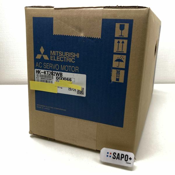HK-KT202WB 2023年製 ACサーボモータ（低慣性・中容量・電磁ブレーキ付・フラットタイプ） 三菱電機 サーボモーター (19516)