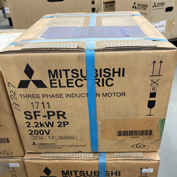SF-PR 2.2kw 2P 200V 2017年製 三相高効率インダクションモータ 三菱電機 サーボモーター (20076)