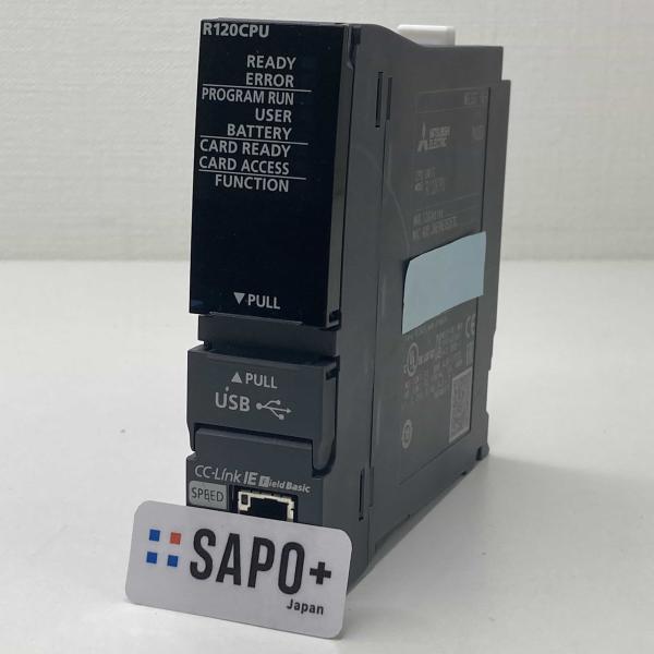 R120CPU 2020年製 初期化済 PLC CPUユニット 三菱電機 PLC (22606)