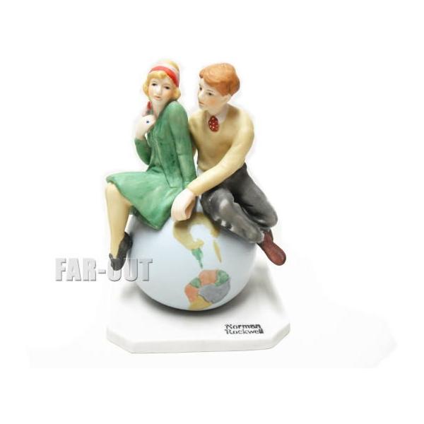 An Official Norman Rockwell Archive Collectible　USA　1980年代後半The Whitney Heritage Collection 　陶磁器製　期間限定　ナンバー入り古き良き時代のアメリカ...