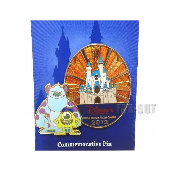 ディズニー テーマパーク限定　USA　2013年ディズニーVISAカード所有者限定ピンディズニー/ピクサー映画「モンスターズ・ユニバーシティ」公開記念New1306_24〓クリックポスト配送対応商品〓※詳しくは下記をご確認ください（スマート...