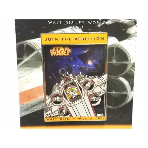 アメリカ　ウォルトディズニーワールド(WDW)2014年スターウォーズウィークエンドイベント記念　ロゴピンNew1406_28〓クリックポスト配送対応商品〓※詳しくは下記をご確認ください（スマートフォンは「商品情報をもっと見る」をタップ）