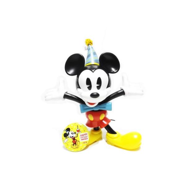 ディズニーランド限定　USA　2018年　ミッキーの誕生日である11月18日にパーク内の限られた売店スタンドでドリンクを購入する際に購入できたプロモーションアイテムドリンクを入れてパーク内を歩くと、とても目立ち置物としても楽しめます。 当日...