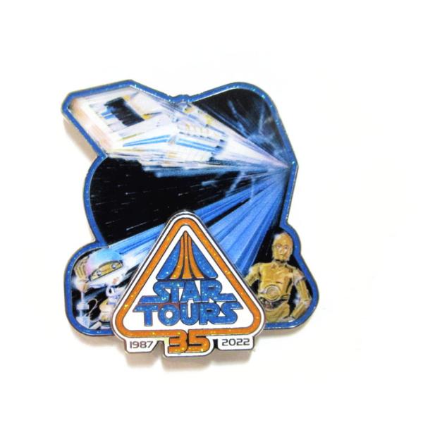 ディズニーランド DL USA 2022年アトラクション 「スター・ツアーズ」 35周年記念(1987年オープン) オリジナルロゴマークデザインNew2207_10 〓クリックポスト配送対応商品〓※詳しくは下記をご確認ください（スマートフォ...