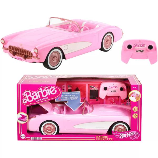 マテル  アメリカ  2023年　日本未発売Hot Wheelsシリーズ (アメリカ マテル社のカーアイテムのブランド名 ホットウィール)映画「バービー」に登場する象徴的なシボレーコルベットからインスピレーションを得たピンクのゴージャスなコ...