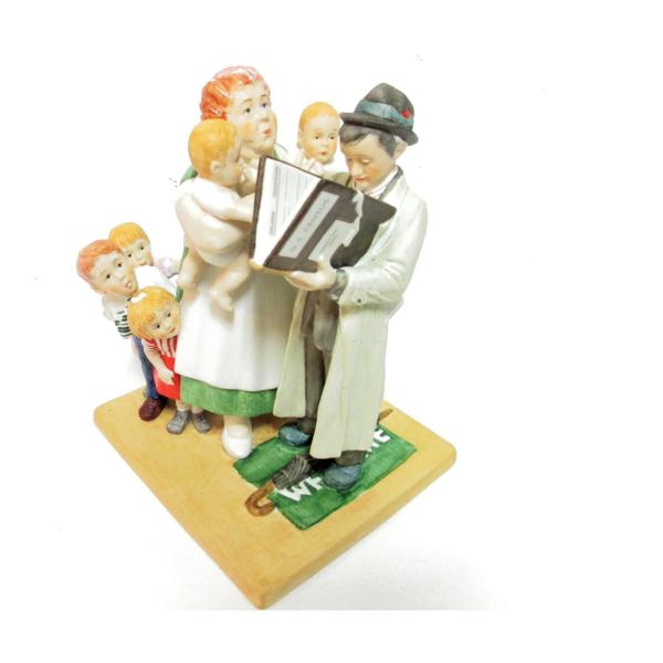 USA　1978年　Dave Grossman デザインシリーズ陶磁器製  日本製The Saturday Evening Post Cover Collection ノーマンロックウェルの作品の中でも人気のドクターシリーズ 「 At Th...