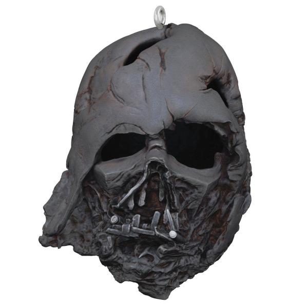 ホールマーク社  USA  2025年「 Star Wars: The Force Awakens 10th Anniversary Darth Vader Pyre Helmet Ornament 」2015年の製作 『スター・ウォーズ／...