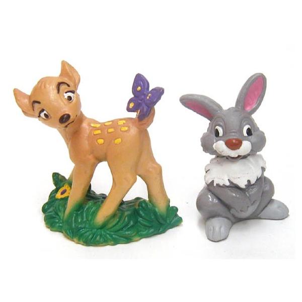 Bully社　ドイツ　2点セット サイズ（バンビ）：高さ約6cm New0804_04〓クリックポスト配送対応商品〓※詳しくは下記をご確認ください（スマートフォンは「商品情報をもっと見る」をタップ）