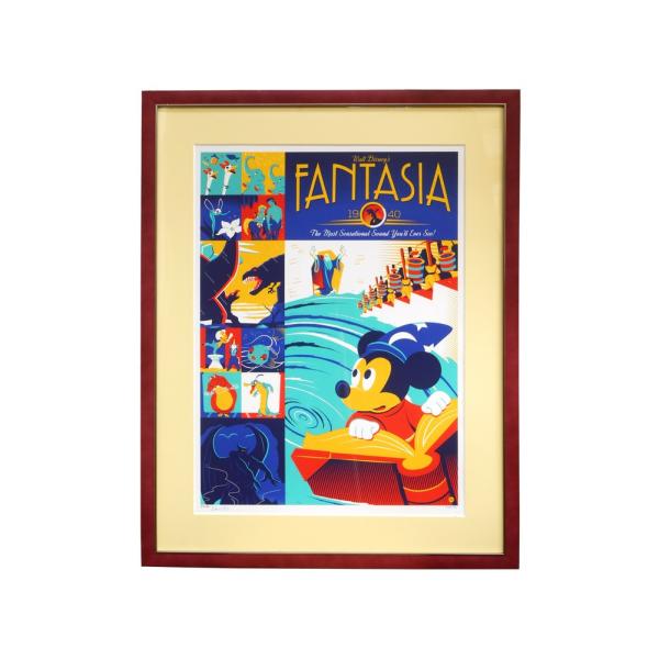 D23 Expo エキスポ限定　アメリカ　2015年8月14日〜16日ファンタジア75周年記念「 Fantasia 1940 」限定240枚　シリアルナンバー入りディズニーとのコラボレイトとして製作した人気イラストレーターである「 Dave...
