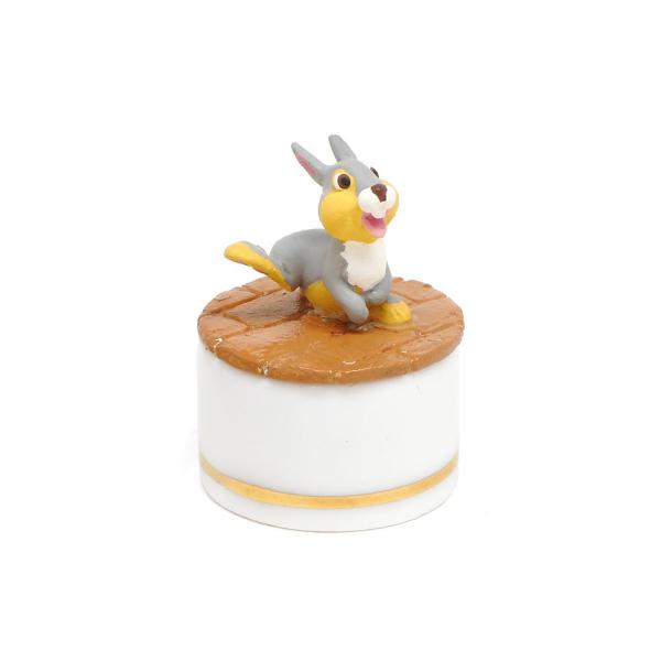 ディズニーカタログ限定　アメリカ　1990年代 Disney's Cast of Characters Collection 小物入れ部分：陶器製 未使用 サイズ：高さ約5.5cm　 New1809_29