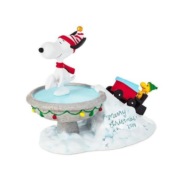 ホールマーク社　USA　クリスマス期間限定　2019年号入り  レジン製「 The only day better than a snow day is Christmas day! 」サイズ：高さ11.5cmNew1911_30