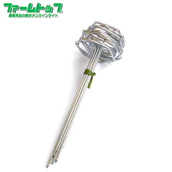 マルチやシート類の固定などに最適です。●ワイヤーを曲げて作ってありますので、ご使用後に引き抜く際にも引き抜きやすい構造です。長さ18cm　10本セット