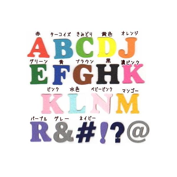 商品名：【書体１】【#coo】アルファベットのカットワッペン【4.5ｃｍ】枚数：1枚タイプ：カット（※刺繍をせずに生地をカットしたシンプルタイプのワッペンです）サイズ：たて　約4.5ｃｍ（横幅は文字によって異なります）カラー：赤・ターコイズ...
