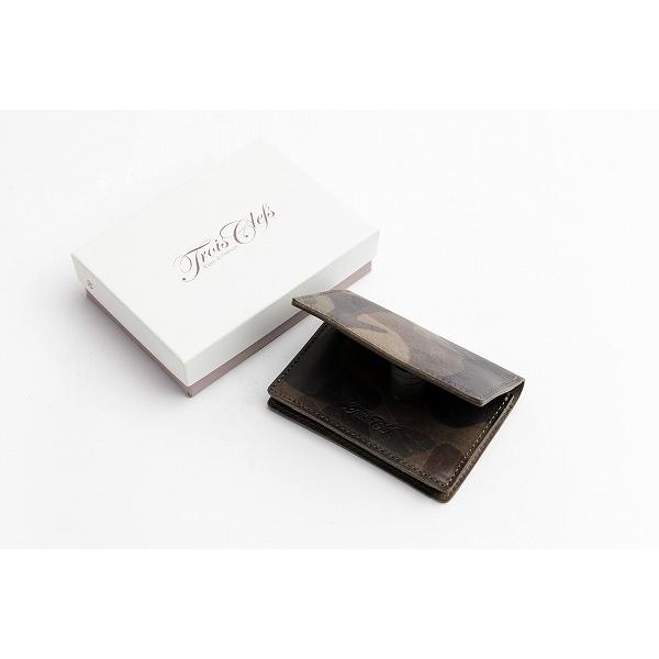 ベーシックを追求したデザインを味わいの深い素材で仕上げているのでビジネスはもちろんカジュアルな場面でも使えるカラーが豊富でお洒落な名刺入れ。イタリア、コンチェリア・ラ・ブレターニャ社/ワックスレザー”ゴースト”を使用。表面に浮き出たワックス...