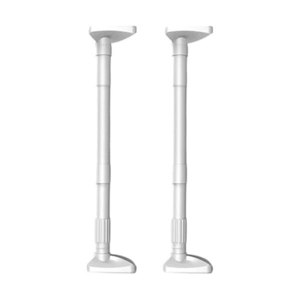 【転倒防止 突っ張り棒】: 防震効果がより良く、天井や壁や家具を傷つけません、転倒防止つっぱり棒は高品質の素材で作られており、EVA保護パッドが付いてお、耐久性に優れています。極太パイプと大型キャップで万一の地震時にもしっかりと家具を固定、...