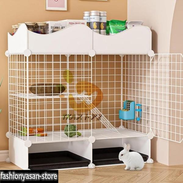 うさぎ ケージウサギフェンス うさぎケージ 小動物 大きい兎 ケージ ペットフェンス ウサギ ケージ うさぎ ケージ ウサギ ケージ うさぎ ゲージ 肥料の自動掃除*商品のみの販売となり、付属品は含まれておりません。