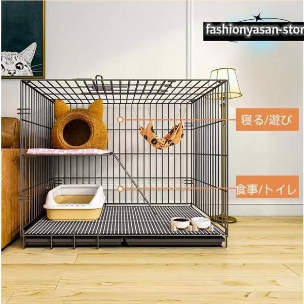 金属でできているため、安定性に優れています。通常のペット用フェンスと比べると自由性が高く、犬、猫をはじめ、ウサギ、モルモット、チンチラ、フェレット、フクロウ、サル、ハリネズミ、ミーアキャット、カメなどのペットちゃんにもお使いいただけるメッシ...