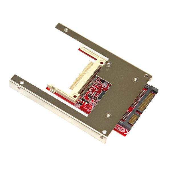 製品概要 組み込みシステム（エンベデッドシステム）に最適なCFメモリーカードを省電力、ハイパフォーマンス、静音の2.5インチ SATAハードドライブ形状に変換します。付属品 簡易マニュアル、2.5インチハードドライブ互換メタルフレーム、ネジ...