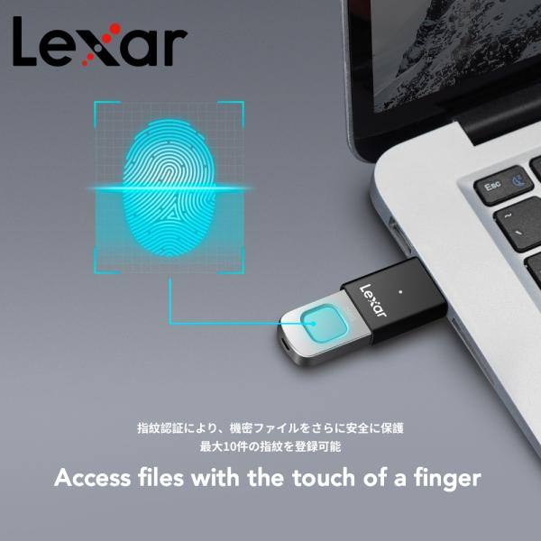 主な特長指紋認証により、機密ファイルをさらに安全に保護最大10件の指紋を登録可能1秒未満の超高速認識256ビットAES暗号化によりファイルを保護耐久性に優れたメタルボディを採用した、洗練されたデザイン仕様インターフェースUSB 3.2 Ge...