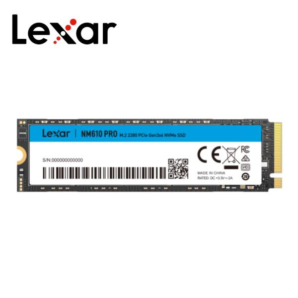 Lexar NM610 PRO M.2 2280 PCIe Gen3x4 NVMe SSDは、起動からシャットダウンまでの読み込み時間およびデータ転送速度を大幅に向上させ、最大3300MB/s*1の読み取り速度で快適なコンピューティング環境...