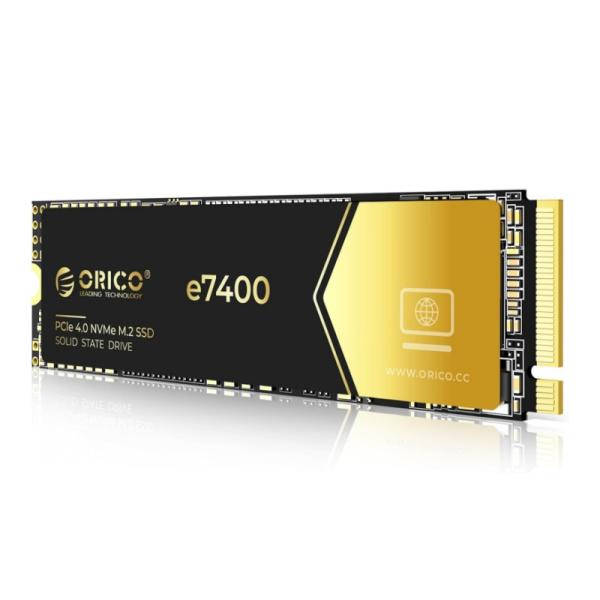ORICO e7400 M.2 NVMe SSD は、PCIe Gen4.0 ×4 インターフェースを採用し、最大読込速度 7,400MB/s、最大書込速度 6,600MB/s を実現した高性能 SSD です。遅延を最小限に抑え、高い応答性...