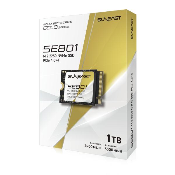 商品仕様ブランド名 SUNEASTメーカー型番 SEM34001T2LG1Fフラッシュタイプ    3D TLCストレージ容量合計 1TB最大読取速度 4900MB/s最大書込速度 3300MB/s