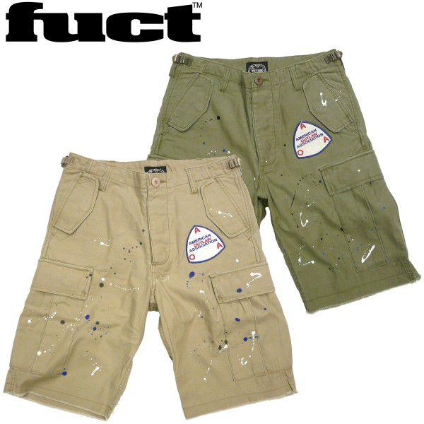 FUCT(ファクト)の【GERONIMO SHORT】のショーツです。FUCT SSDDシリーズの入荷です。SSDD（Same Shit Different Dayの略）コレクションが遂にベールを脱ぎました。デザイナーのErikが一番影響を...