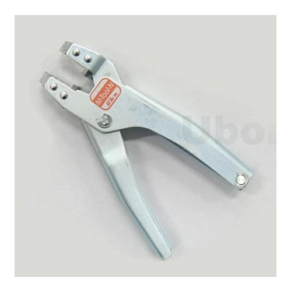 ヘッドがコネクタ圧接部より大きく、平行に動作するため、圧接作業が安定しておこなえます。小型で手に馴染み、作業性も良好です。ヘッドの開口部コネクタの厚さになっているため、コネクタに傷を付けたり、破損などがありません。サイズ：L=140 W=8...