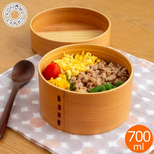 ●杉材で作られた丸型のころんとした可愛らしい形のお弁当箱です。美しい木目となめらかな手触り、フタを開けるとほのかに杉の良い香りがします。●「めんぱ」とは、「曲げわっぱ」の違う呼び方の一つです。地域によっては「めっぱ」「わっぱ」と呼ぶ地もあり...