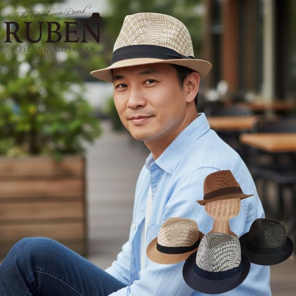 ＜RUBEN＞コンセプトは「Required one」。Required oneは必要な物、 必需品との意味。帽子がファッションのトータルコーディネート にとって必要な物になってほしい思いを込めて商品企画しております。ツバと帽子本体がバイカ...
