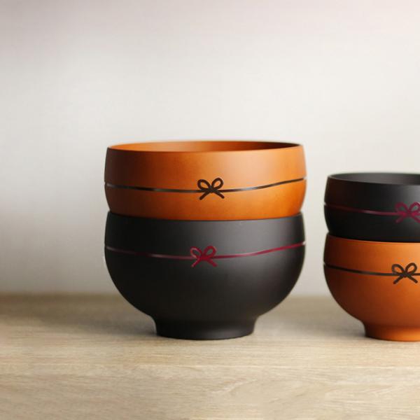 ▼カテゴリー食器 器 どんぶり 丼ぶり どんぶり鉢▼色ブラウン（茶色）/ブラック（黒色）▼形状おしゃれ オシャレ かわいい 大きめ 大▼ギフト用途結婚祝い 出産祝い お祝い ペア セット プレゼント▼別表記結び椀 おわん おすすめ 縁起がい...