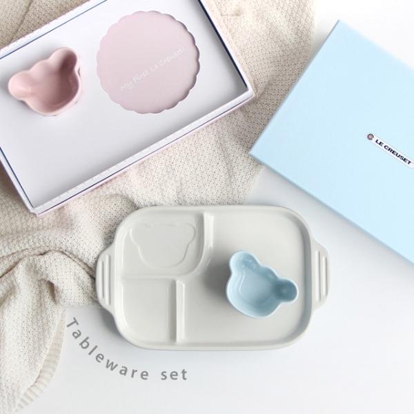 ▼カテゴリーベビー食器 ベビー食器セット 食器セット 皿 プレート ラムカン ベビーマルチプレート テーブルウェア セット ギフトセット 小鉢 食器 小皿▼色ブルー コースタルブルー 青 水色 ピンク ミルキーピンク▼形状かわいい おしゃれ...