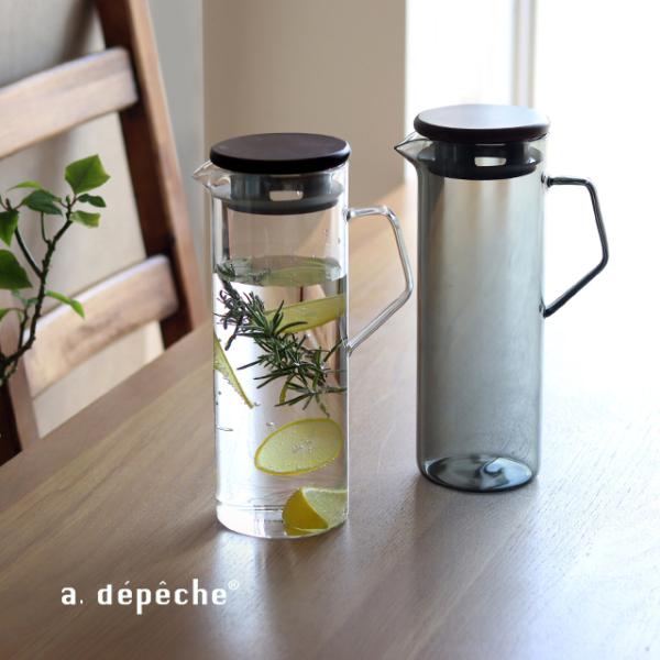 ▼カテゴリージャグ カラフェ ウォーターカラフェ お茶ポット 冷茶ポット 麦茶ポット 麦茶入れるポット ポット ティーポット 雑貨 ピッチャー サーバー 容器 水差し carafe 食器 ガラス食器 キッチン テーブルウェア▼色透明 クリア...