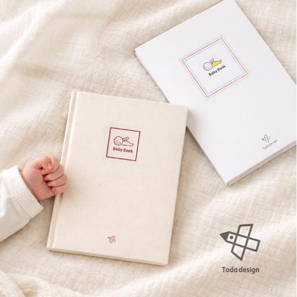 ▼カテゴリーベビーブック ファーストブック 手作りブック ベビーダイアリー 育児ダイアリー 育児日記 メモリアルブック メモリアルグッズ 記録帳 ブック 本 ノート▼形状おしゃれ 北欧 かわいい 可愛い 布 ナチュラル デザイン シンプル ...