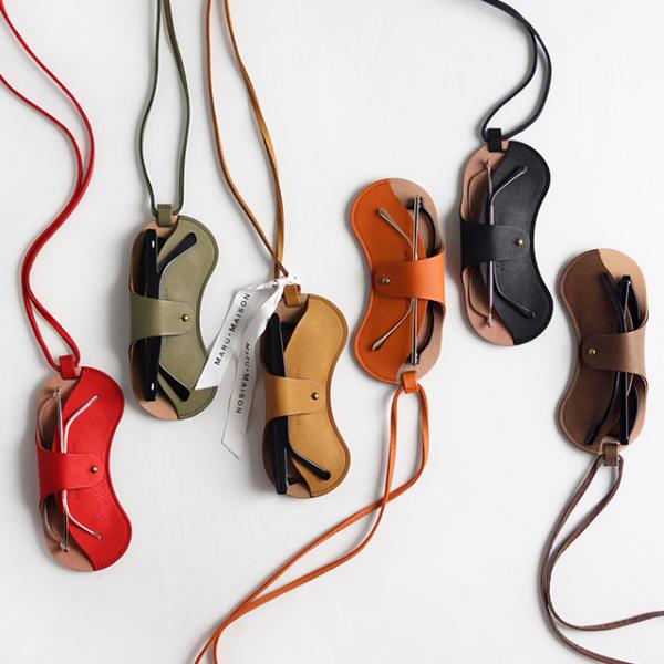 ▼カテゴリーメガネケース メガネ入れ メガネホルダー メガネポシェット 眼鏡入れ 眼鏡ケース 眼鏡ホルダー 眼鏡ポシェット アイウェアケース グラスケース アイグラスケース レザーケース▼形状おしゃれ モダン かわいい 北欧 革製品 革 無...