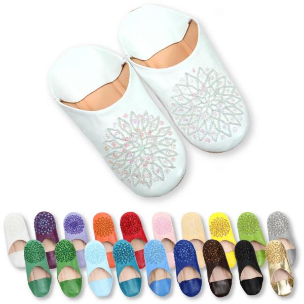 ※バブーシュのサイズは靴底の長さを実寸で表記してあります。※バブーシュ本体、スパンコールの色味は入荷毎に異なる場合がございます。ご了承の上、ご注文をお願いいたします。最新の色味を事前に確認されたい場合は、お気軽に商品ページよりご質問ください...