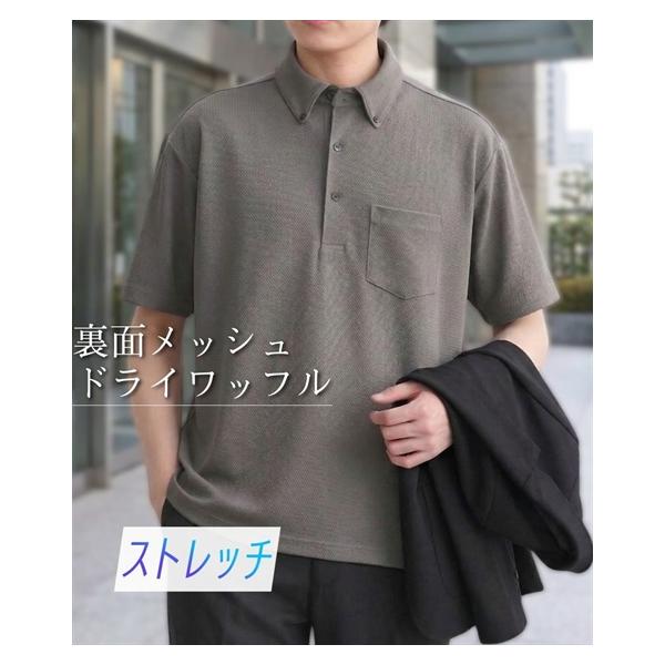 【カラー】グレー/ネイビー 【実寸(cm)】M：（胸囲ヌード）:88〜96,胸囲:108,肩幅:48,袖丈:22,裄丈:46,着丈:68/ L：（胸囲ヌード）:96〜104,胸囲:112,肩幅:50,袖丈:23,裄丈:48,着丈:70/ L...