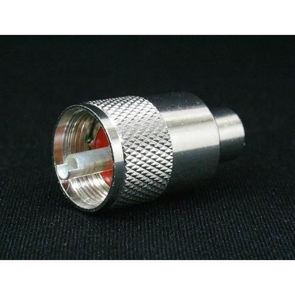 日本製,ニッケルメッキ3D-2Vの同軸ケーブルに 