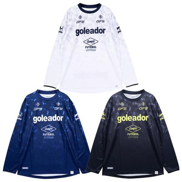 ◆商品説明◆人気のムラ柄とグラデーションを掛け合わせたNEWデザインのロングプラシャツロゴ配置は南米のゲームシャツを彷彿とさせる一枚【詳細】[ブランド]ゴレアドール[品　番]G-2653[商品名]nuvem guradation ロングプラ...