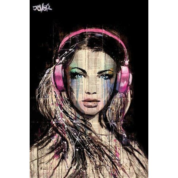 ルイ・ジョーバー「DJガール」の輸入ポスターです。【英文タイトル】 Loui Jover(DJ Girl)【サイズ】 91.5 × 61.0 cm【適合ポスターフレームサイズ】 WG サイズ●ポスターは全て著作権・版権・肖像権 所有者の承認...