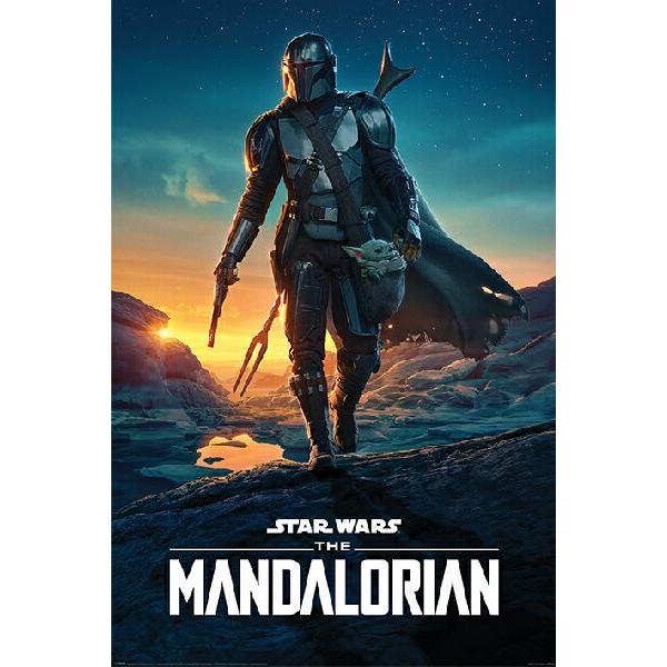『スター・ウォーズ EP6／ジェダイの帰還』のその後を描く、スター・ウォーズ初の実写ドラマシリーズ。【英文タイトル】 Star Wars:The Mandalorian(Nightfall)【サイズ】 91.5 × 61.0 cm【適合ポス...