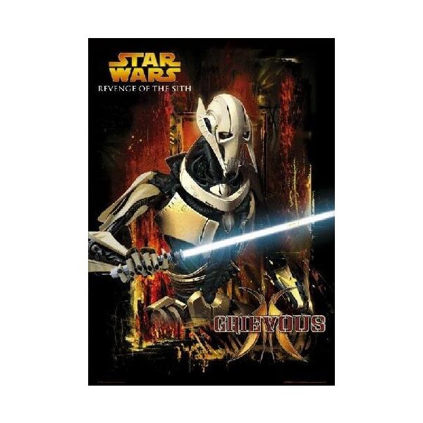 スター・ウォーズ エピソード3の輸入ポスターです。【英文タイトル】 STAR WARS EP3 -Grievous-【サイズ】 91.5 × 61.0 cm【適合ポスターフレームサイズ】 WG サイズ●ポスターは全て著作権・版権・肖像権 所...