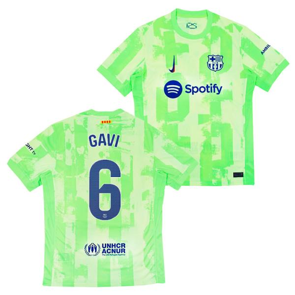 NIKE ○FCバルセロナ 24-25 サード半袖 ユニフォーム No.6 ガビ NIKE ○FCバルセロナ 24-25 サード半袖 ユニフォーム No.6 ガビ