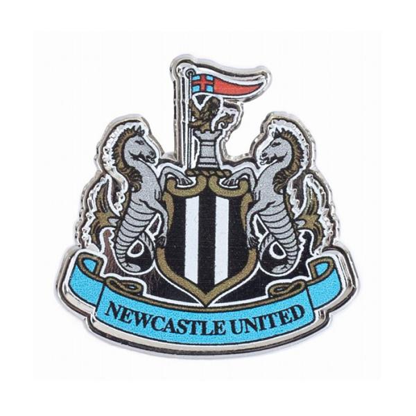 ニューカッスルのエンブレム型ピンバッジ。バッグやキャップなどにつけて、カスタマイズをお楽しみ下さい！※日本未発売商品■サイズ：2.5×2.5cm■素材：メタル※モニターの発色具合によって実際のものと異なる場合があります。