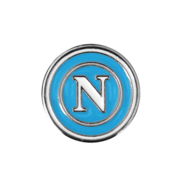 SSCナポリのオフィシャル ピンバッジ。定番のエンブレムモデル。裏側は、蝶タック留め仕様。色々なモノにつけて、カスタマイズをお楽しみ下さい！※日本未発売商品■サイズ：直径 約2.0cm■素材：メタル※モニターの発色具合によって実際のものと異...