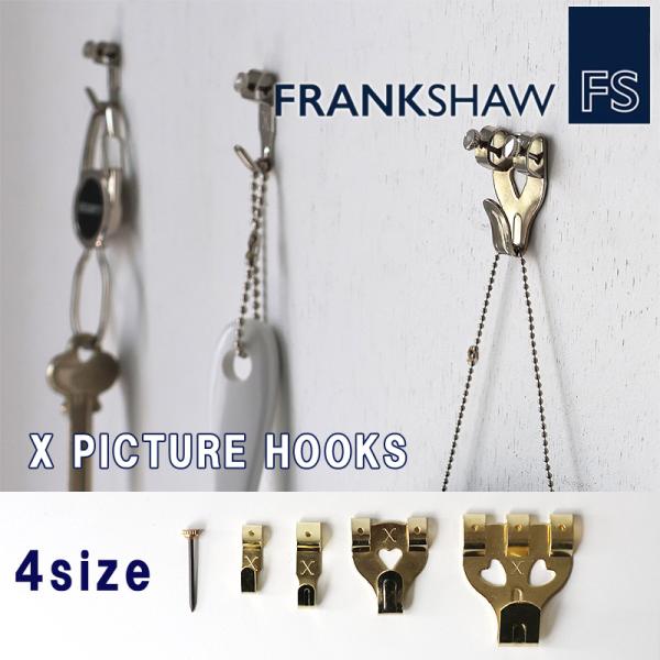 X Picture Hooksは英国・グロスターで100年以上の歴史を持つFrank Shaw社が手がけるピクチャーフックセット。1900年代初頭に特許を取得した当時のデザインを受け継ぎ現在も変わらぬ仕様で製造されています。ピンガイドに沿っ...