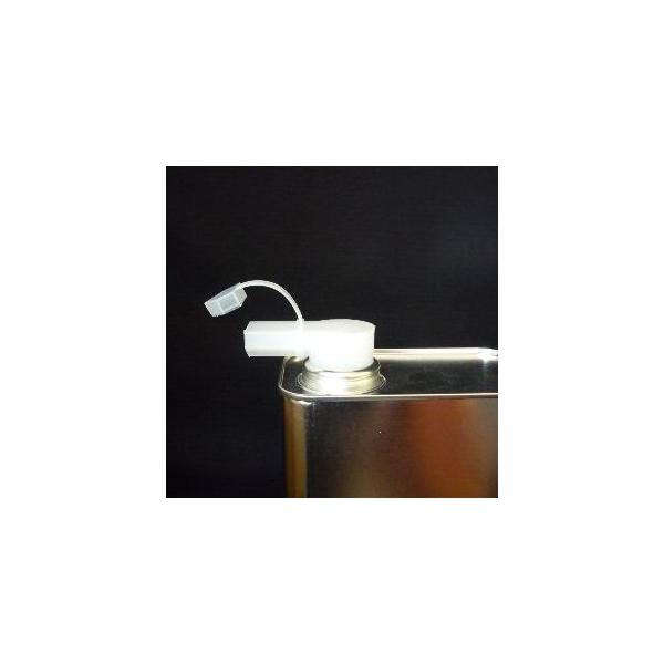 硬化剤など少量の液を注ぐのに使用するノズルです。缶の注ぎ口寸法は、内径φ33mmのものに使用できます。缶の注ぎ口が外周41mmで立ち上がり10mmの場合は内径が通常33mmです。