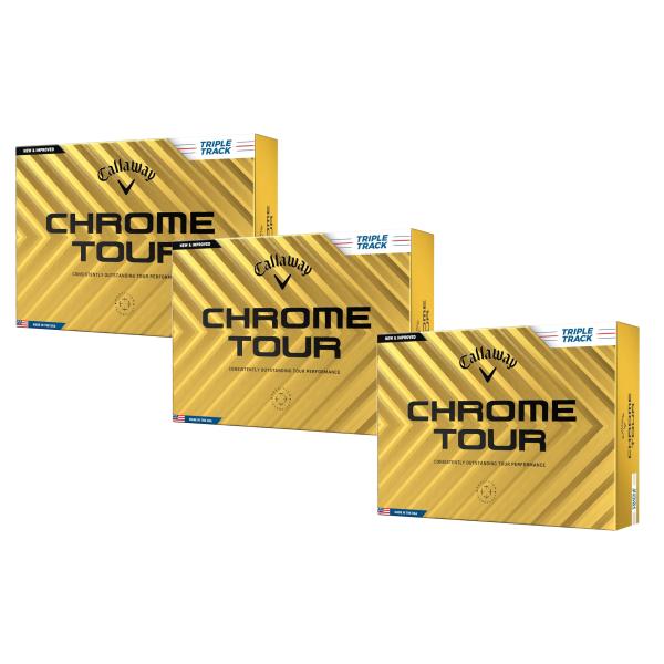 LSから受け継ぎ、超えた飛距離性能強弾道で握るビッグアドバンテージCHROME SOFT X LSボールも、最新のリニューアルにおいて、「CHROME TOURボール」へと名称をチェンジし、特徴である飛距離を重視した性能もさらにブラッシュア...