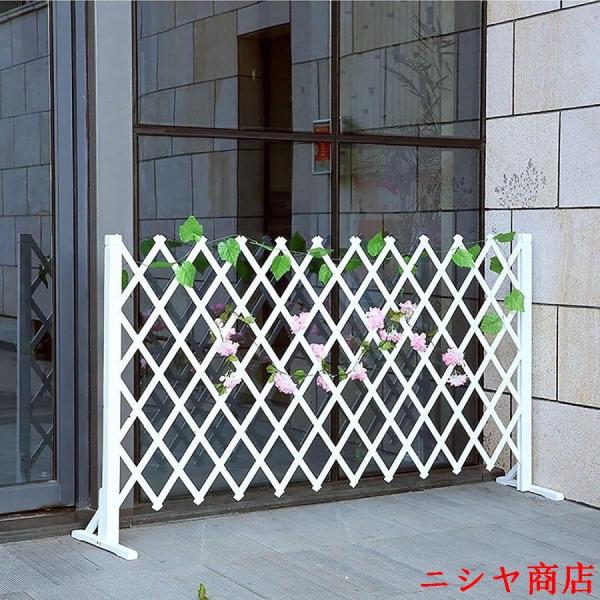 ▲高品質の素材：フェンスは高品質の木材材料でできています。これは、硬くて耐摩耗性、自然、環境にやさしく、耐久性があり、長い耐用年数があります。結ばれることができるシミュレートされた緑色のブドウは非常に現実的であり、それはあなたの庭を緑と活力...